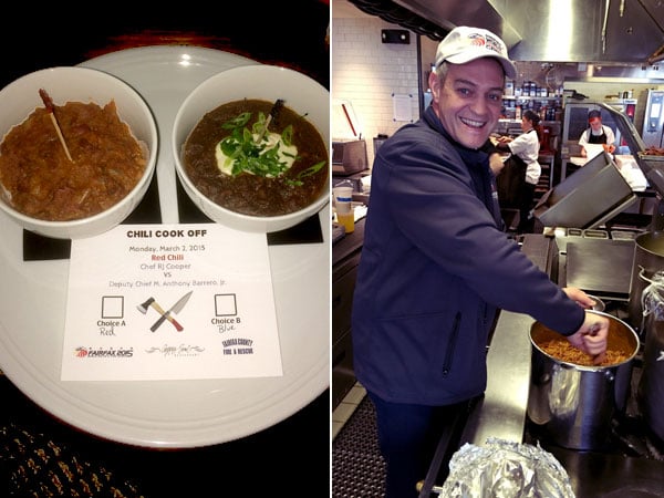 Chef R.J. Cooper Takes on Firefighters in Month-Long Chili Cook-off