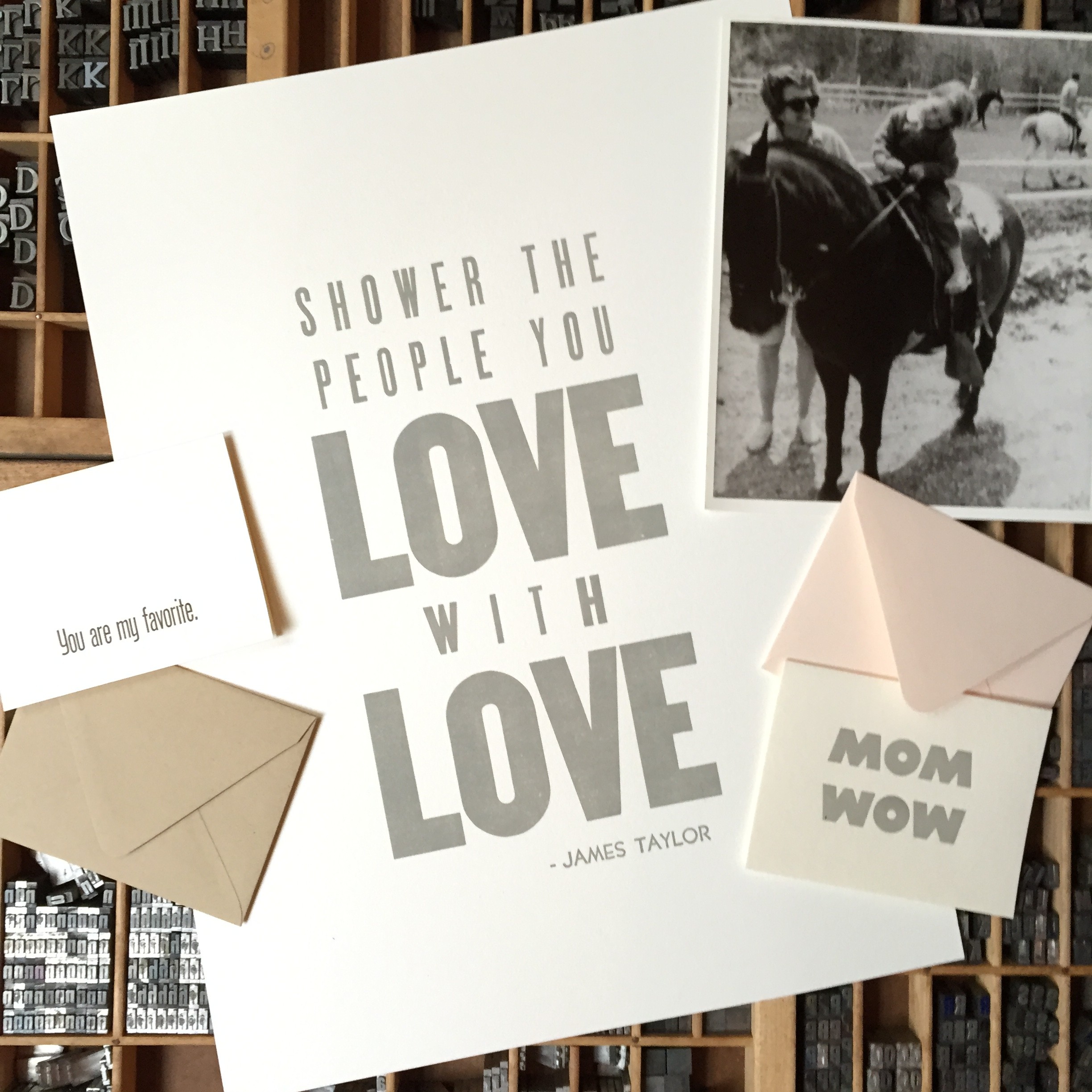 Shop Local: Livingston Letterpress in Oakton, Virginia