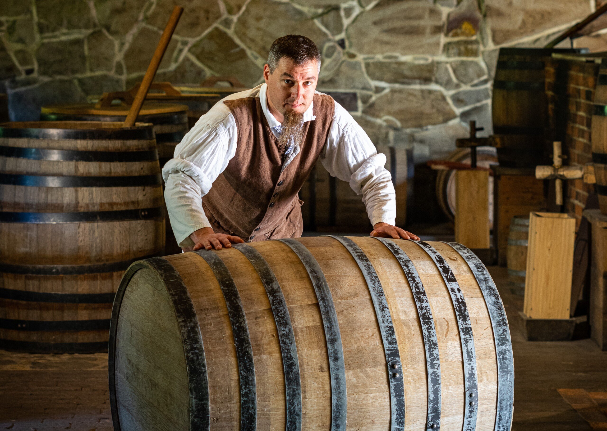 Drink Whiskey at George Washington’s Distillery & Gristmill